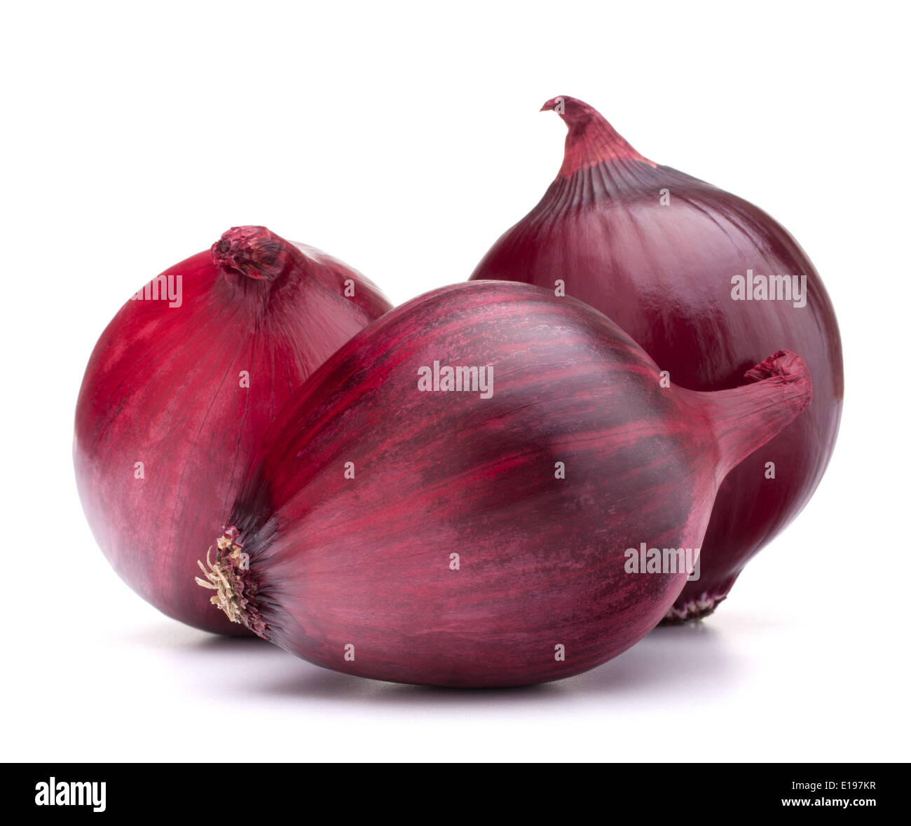 red onion bulb isolated on white background cutout Stock Photo - Alamy