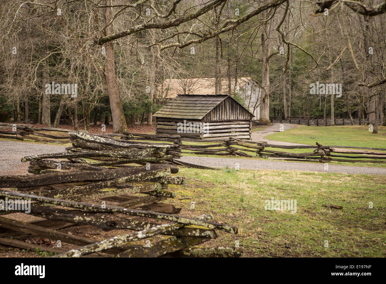 John Cable Grist Mill is pictured in Cades Cove area of the Great Smoky ...