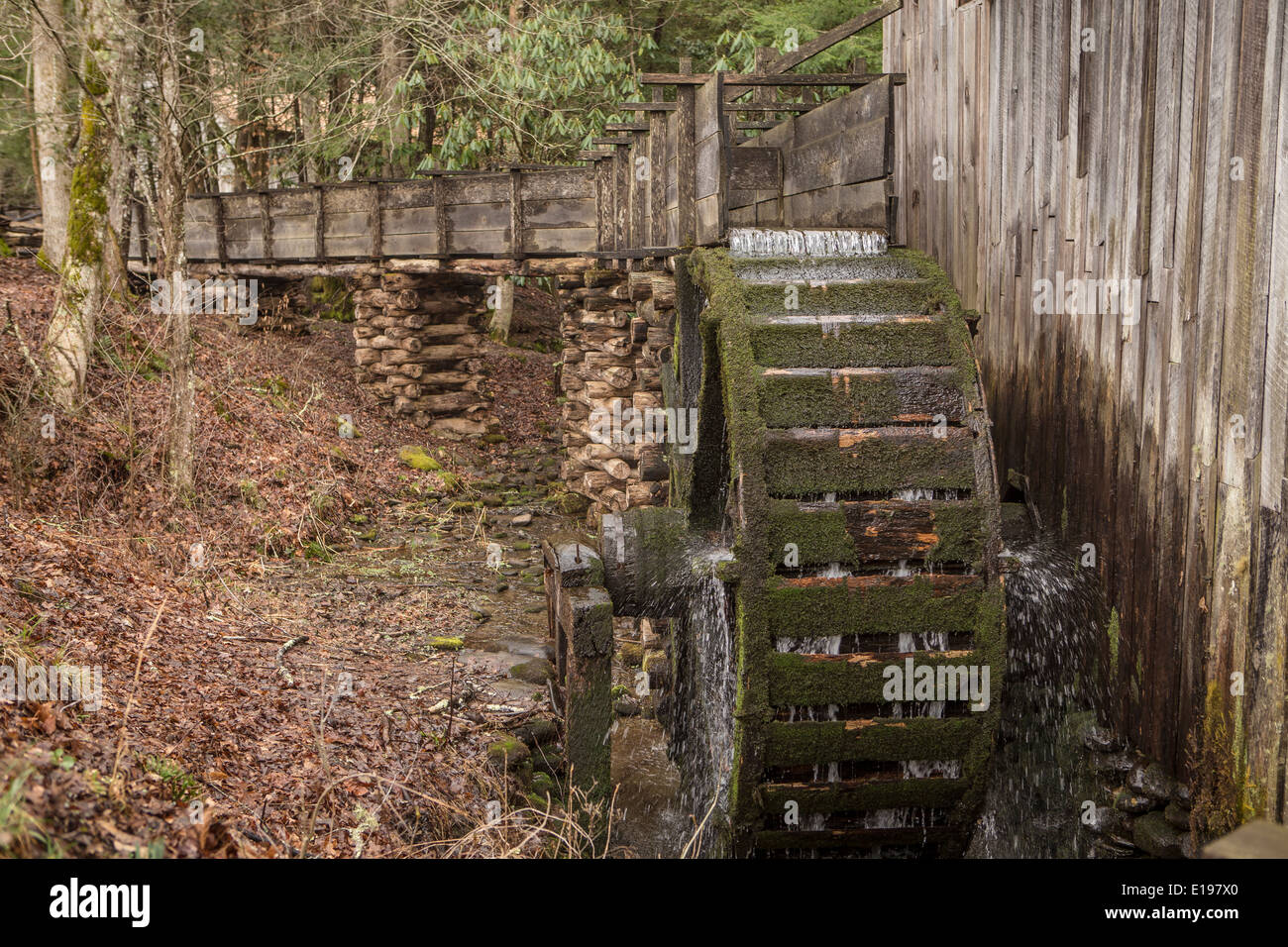 John Cable Grist Mill is pictured in Cades Cove area of the Great Smoky ...