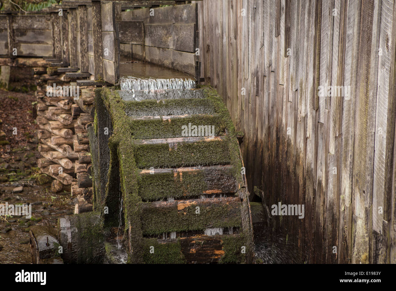John Cable Grist Mill is pictured in Cades Cove area of the Great Smoky ...