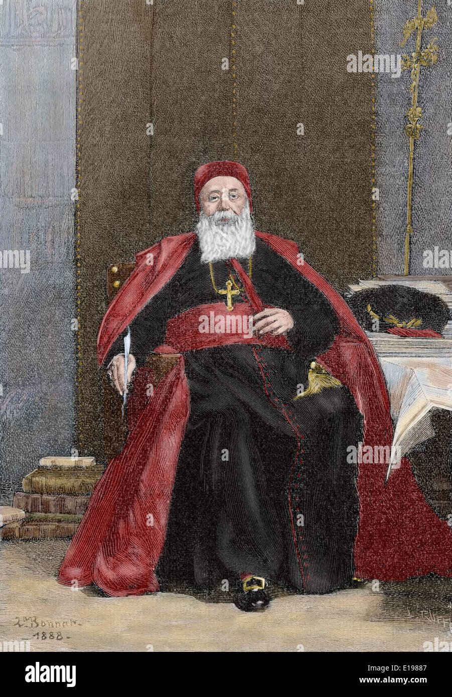 Charles Lavigerie (1825-1892). French missionary and cardinal ...