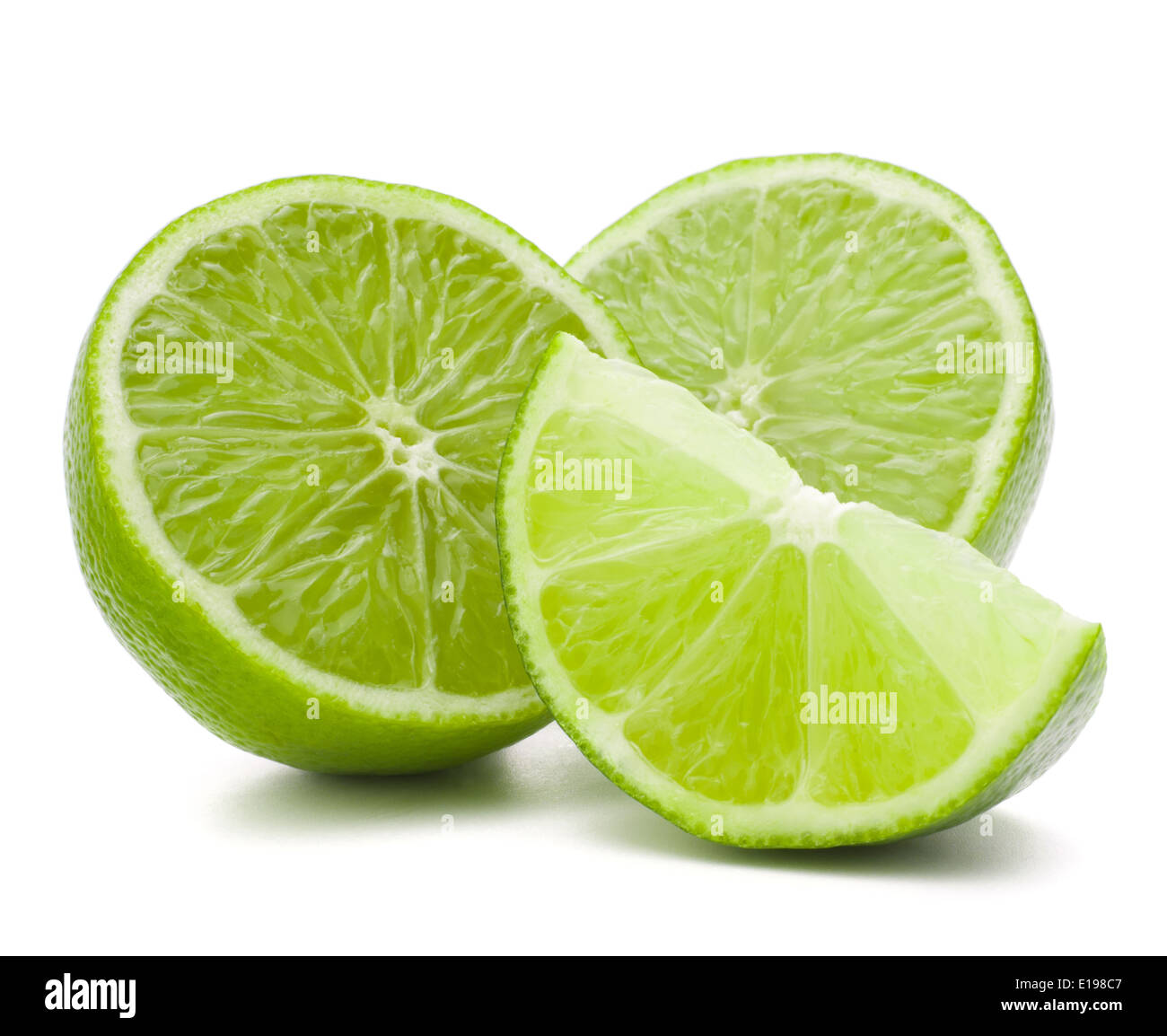 Citrus lime fruit isolated on white background cutout Stock Photo - Alamy