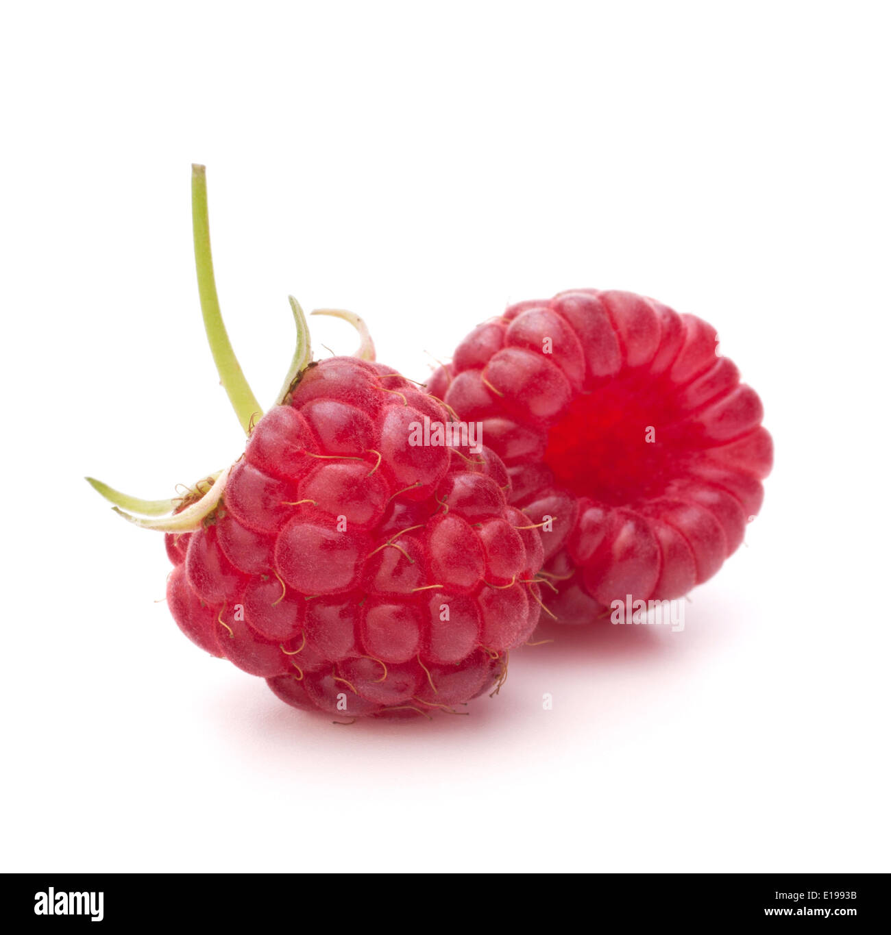 Sweet raspberry isolated on white background cutout Stock Photo - Alamy