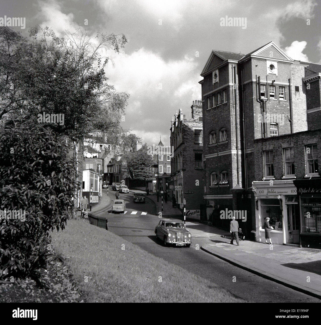 1950s historical picture from this time showing the top of Hampstead ...