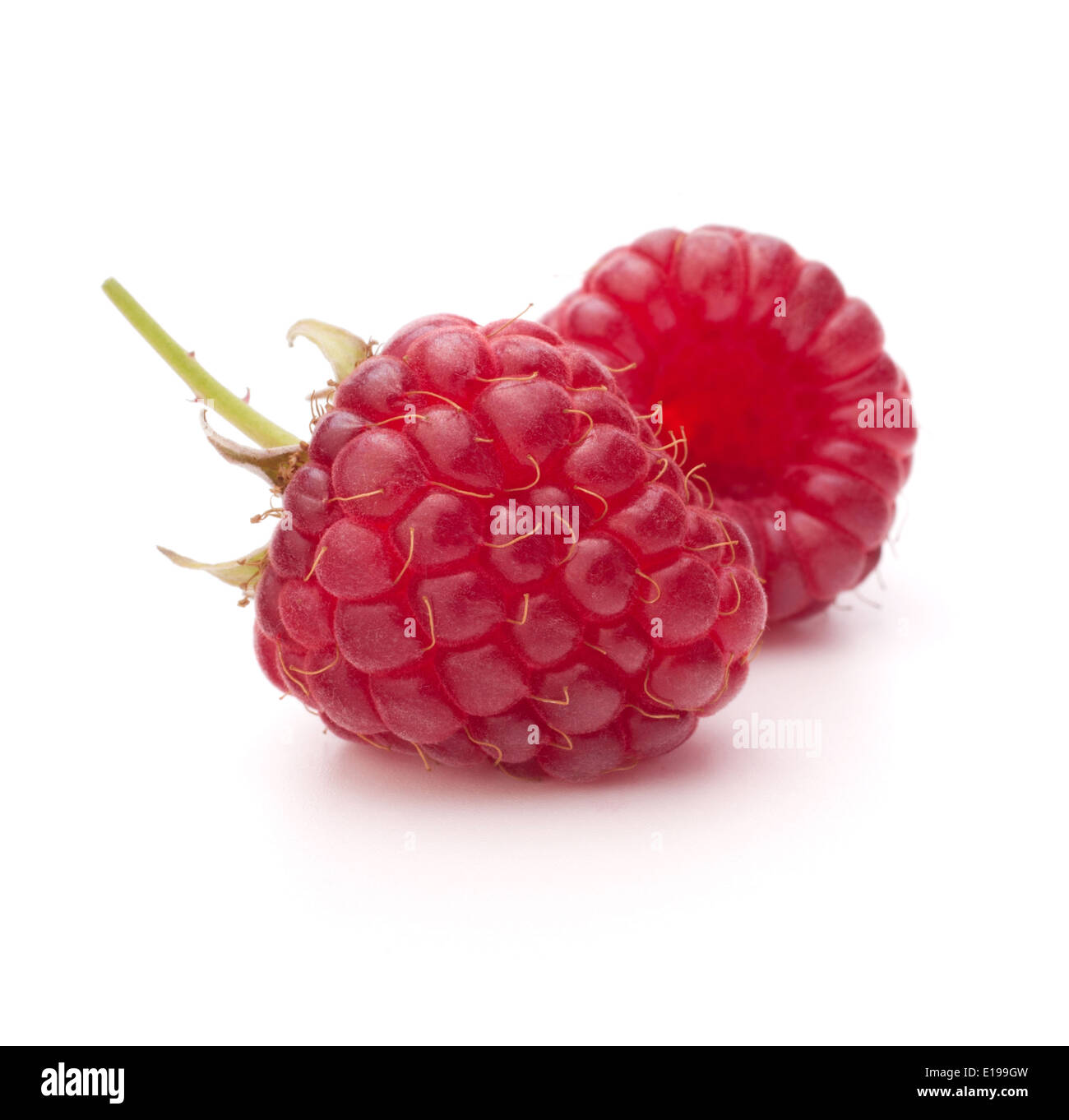 Sweet raspberry isolated on white background cutout Stock Photo - Alamy