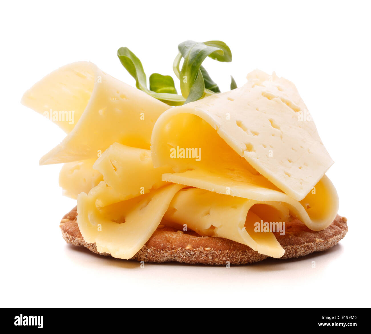 Cheese sandwich isolated on white background cutout Stock Photo - Alamy