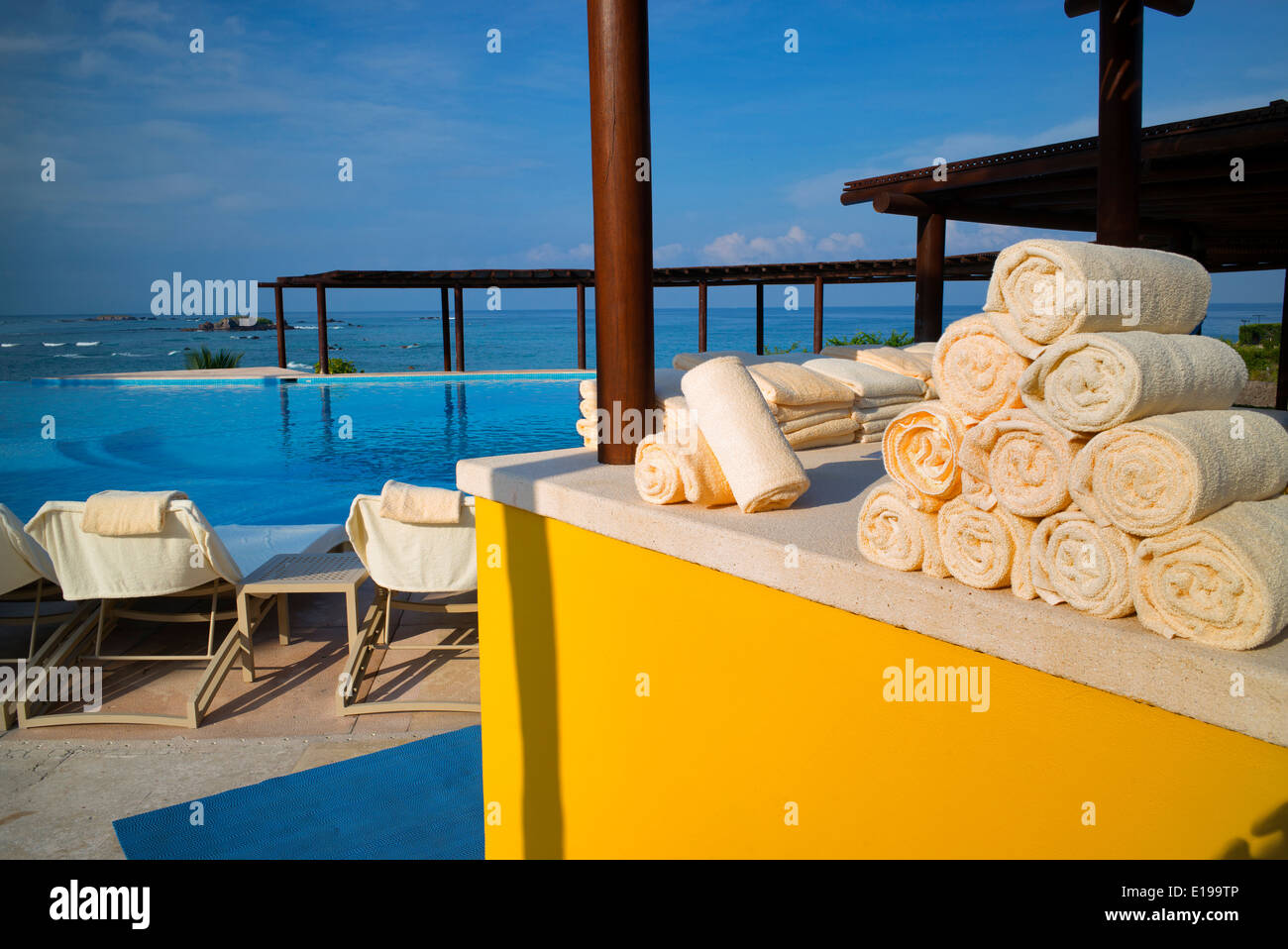 Pool at Four Seasons. Punta Mita, Mexico Stock Photo - Alamy
