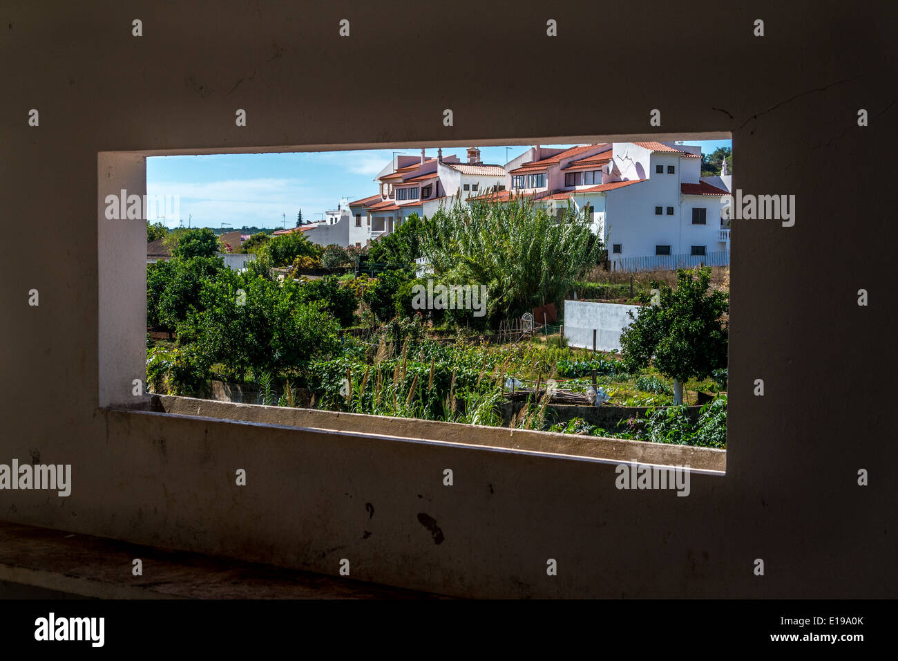 Look through inside indoors standing by window hi-res stock photography ...