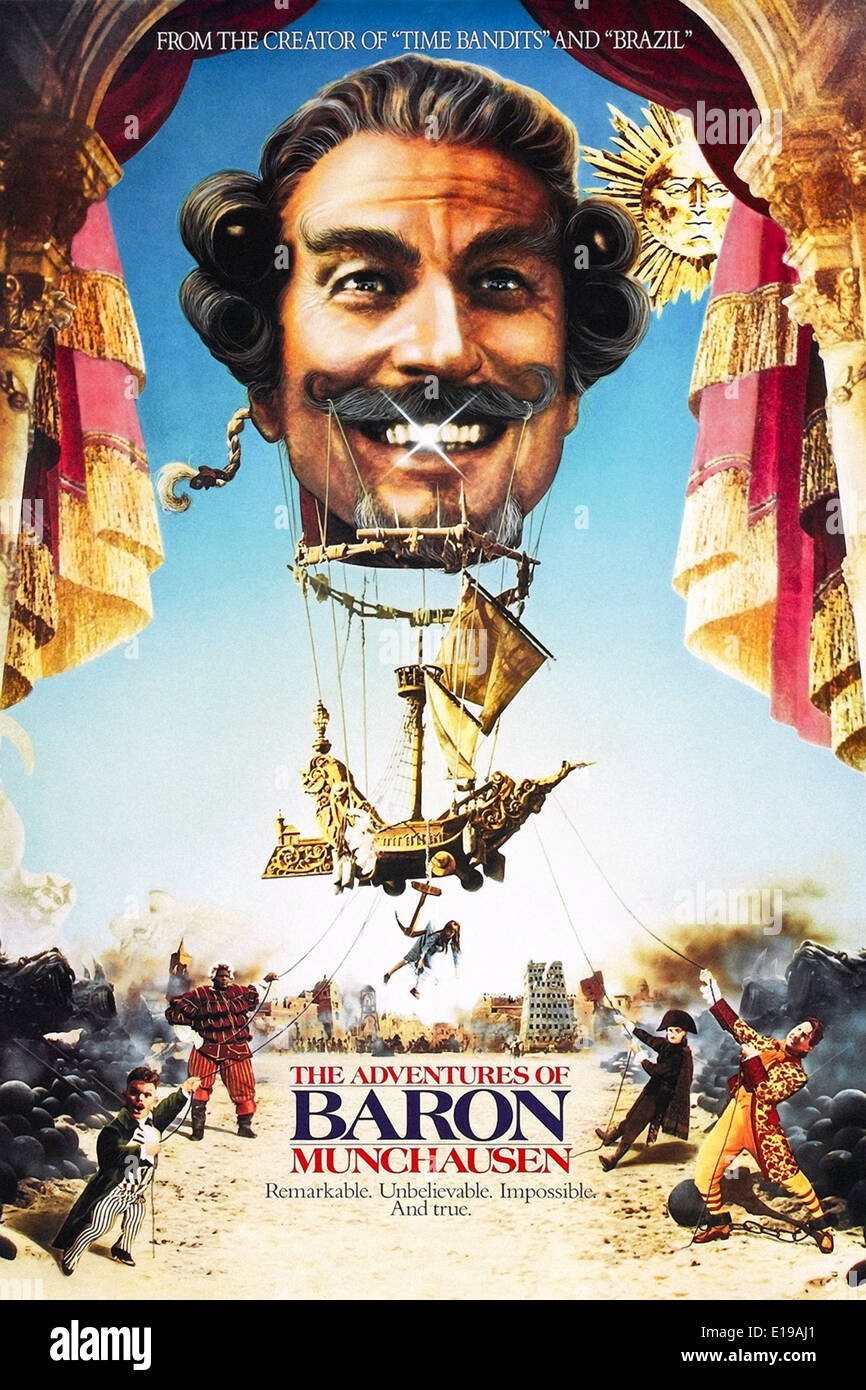 Baron munchausen poster hi-res stock photography and images - Alamy