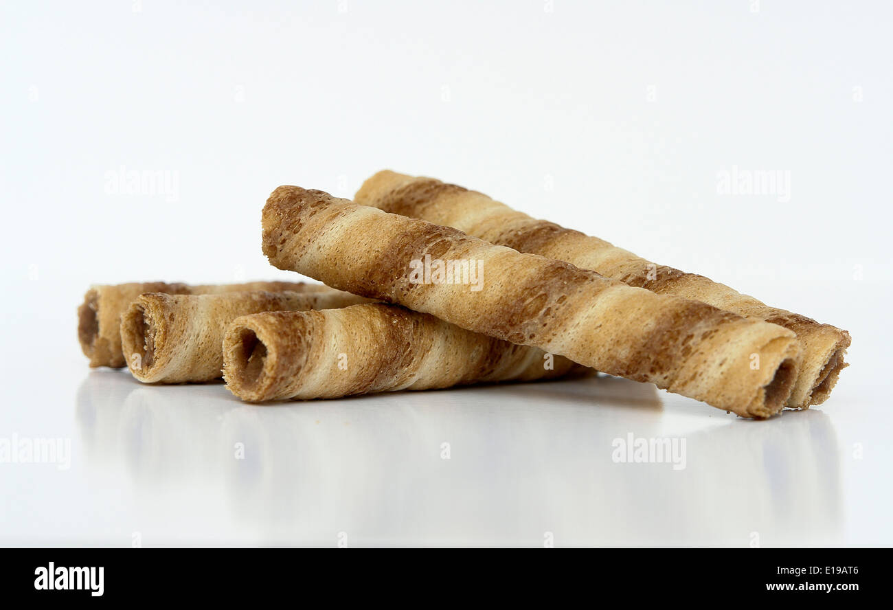 Waffle Roll High Resolution Stock Photography and Images - Alamy
