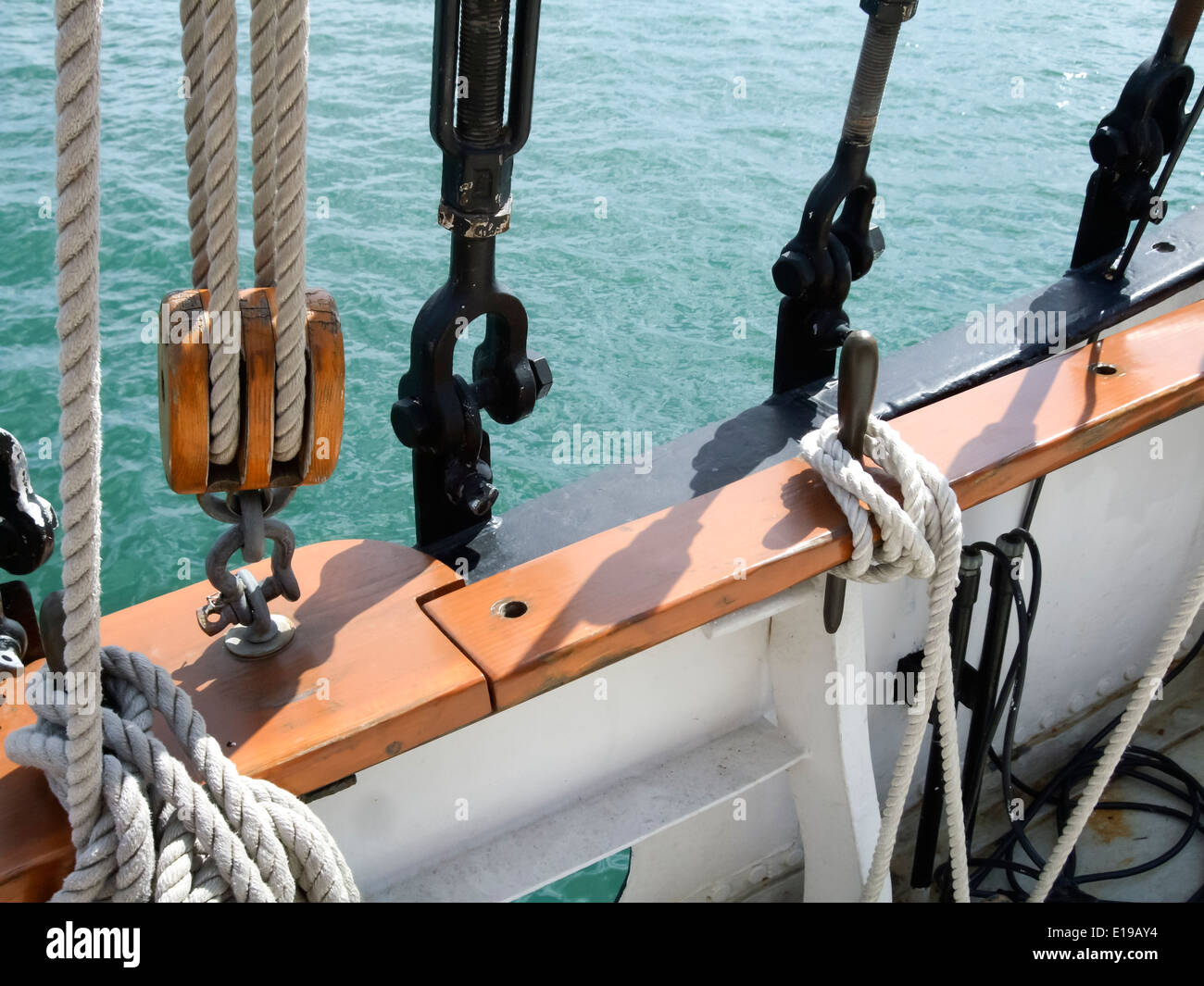 Tied hooks hi-res stock photography and images - Alamy