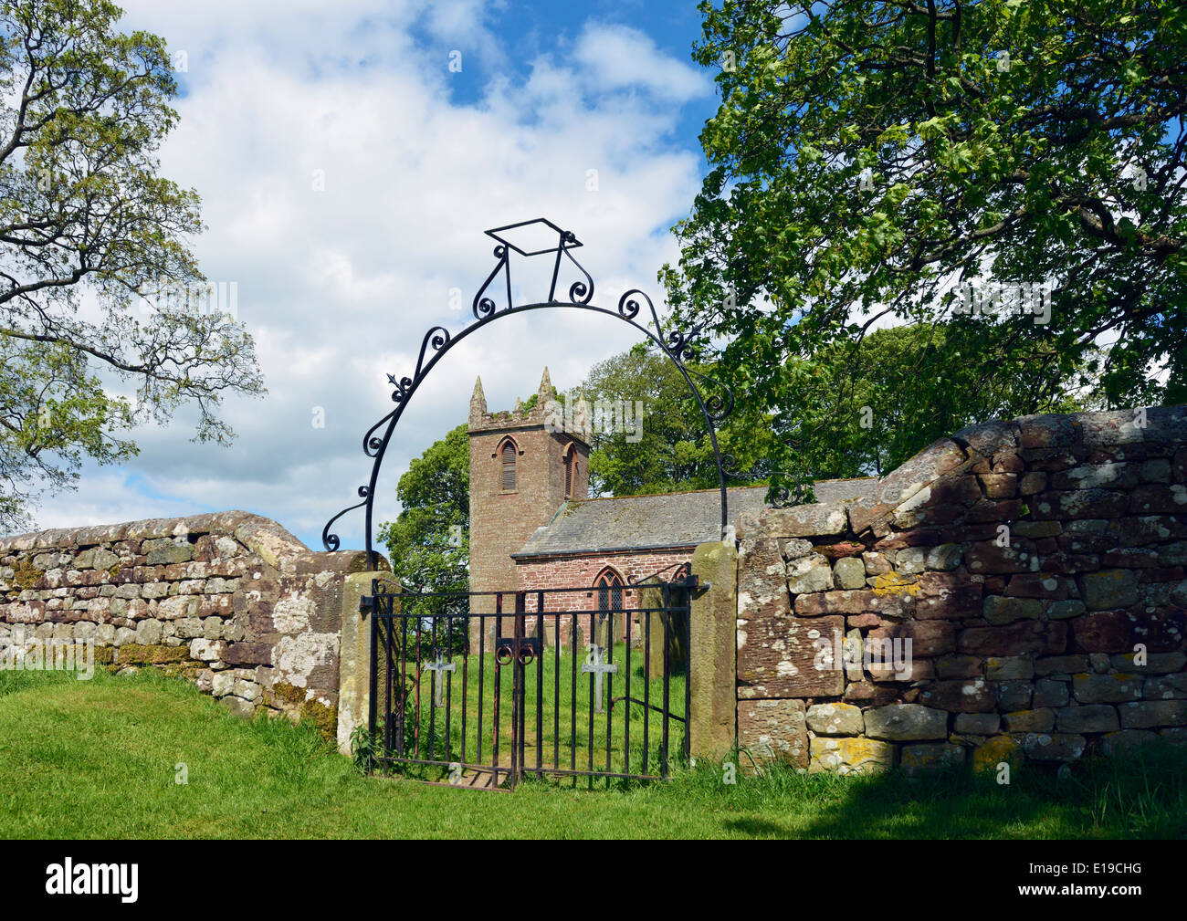 Church of Saint Cuthbert. Dufton, Cumbria, England, United Kingdom ...