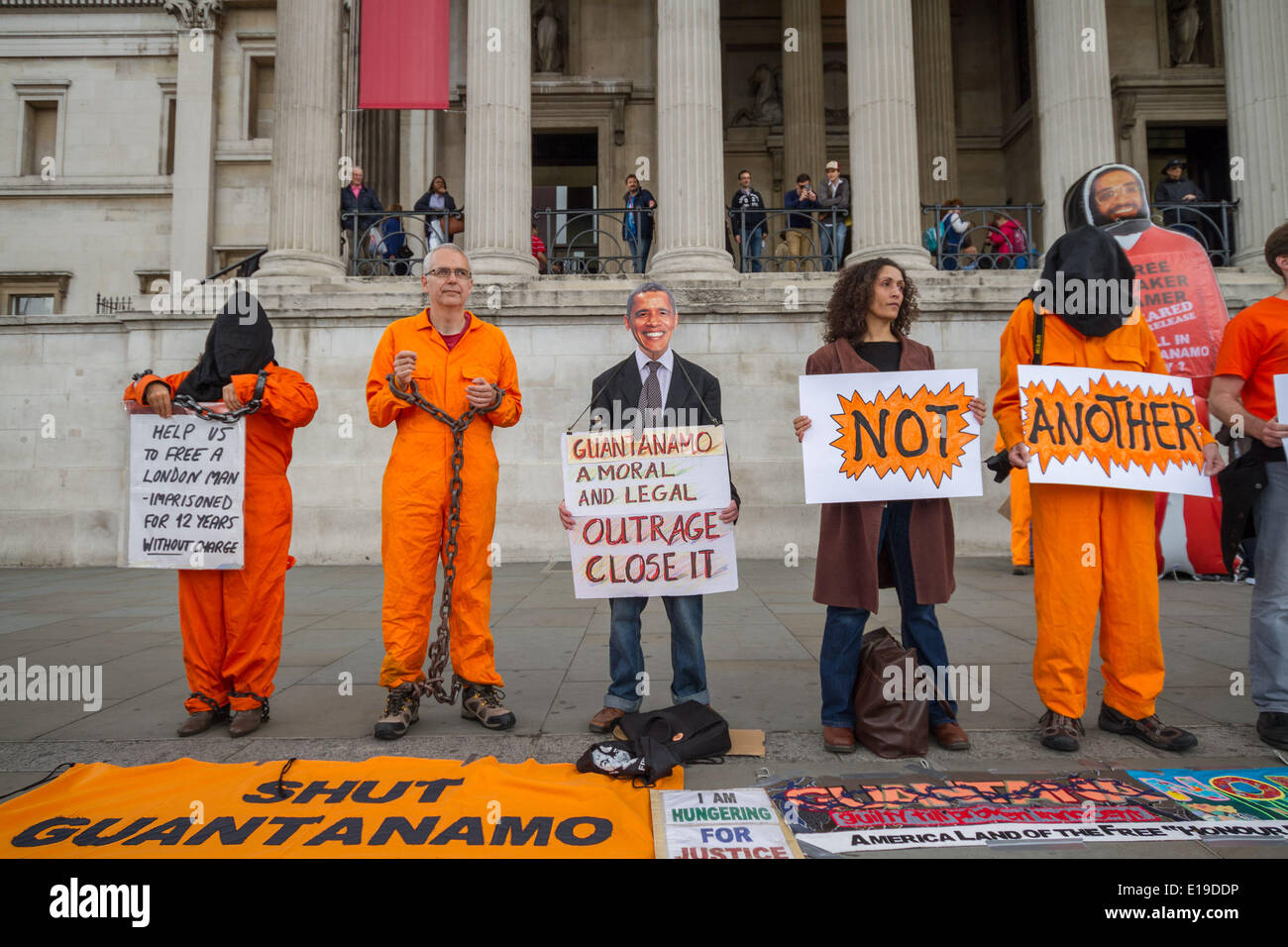 Prison protest hi-res stock photography and images - Alamy