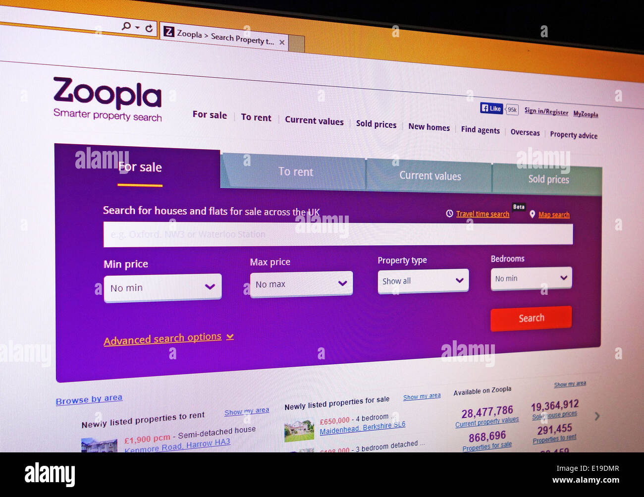 Zoopla hi-res stock photography and images - Alamy