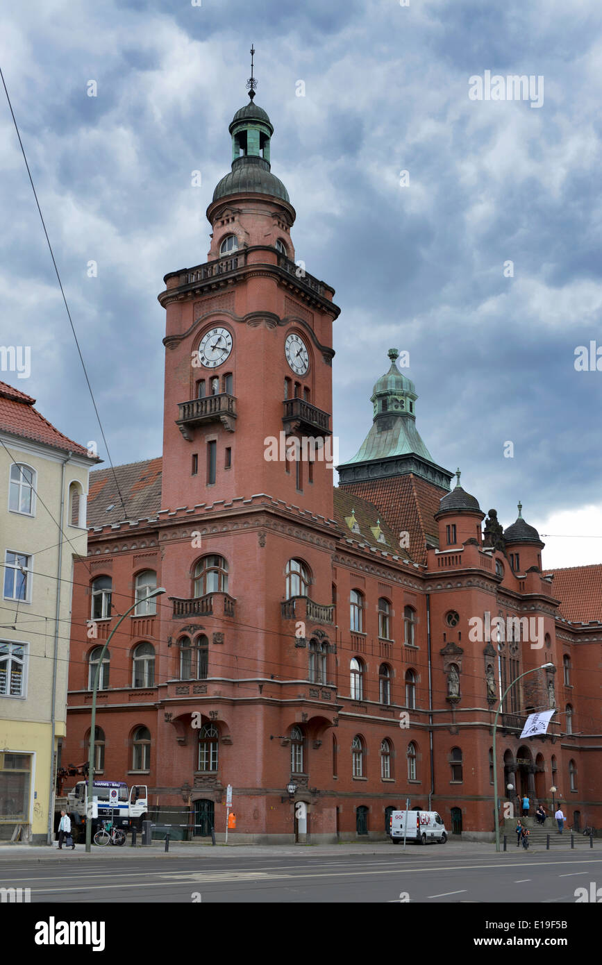 Rathaus Pankow, Breite Strasse, Pankow, Berlin, Deutschland Stock Photo ...