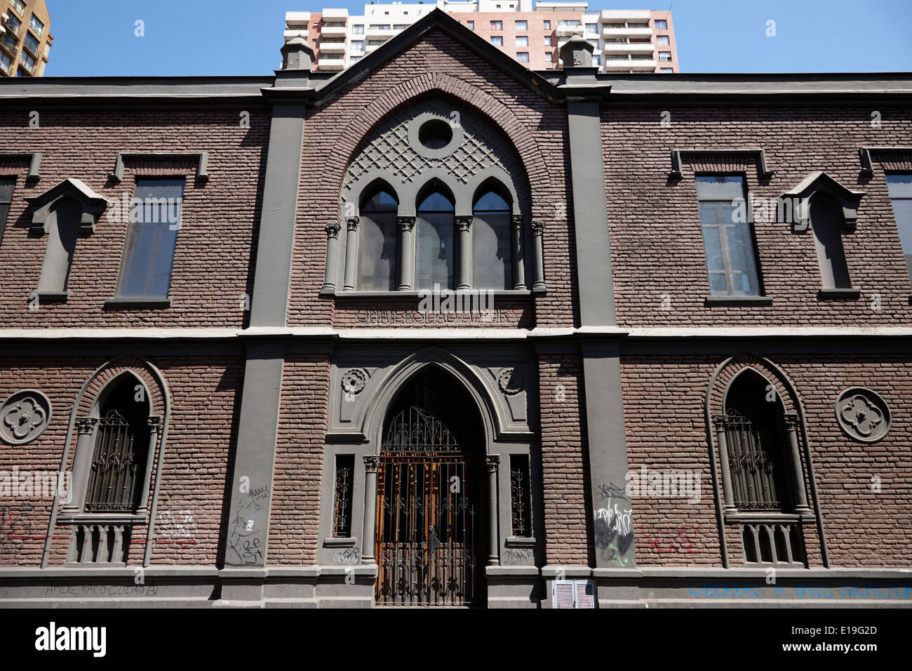 universidad mayor faculty of arts Santiago Chile Stock Photo - Alamy