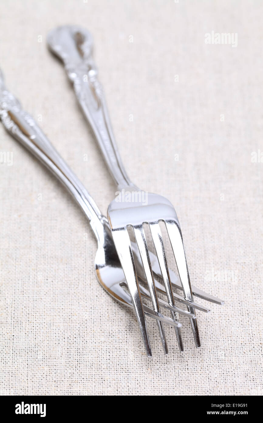 Silver service table hi-res stock photography and images - Alamy