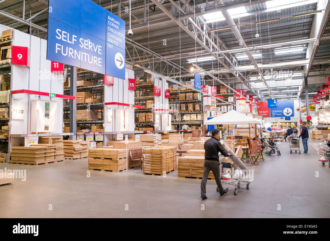 Warehouse area ikea furniture store hi-res stock photography and images ...