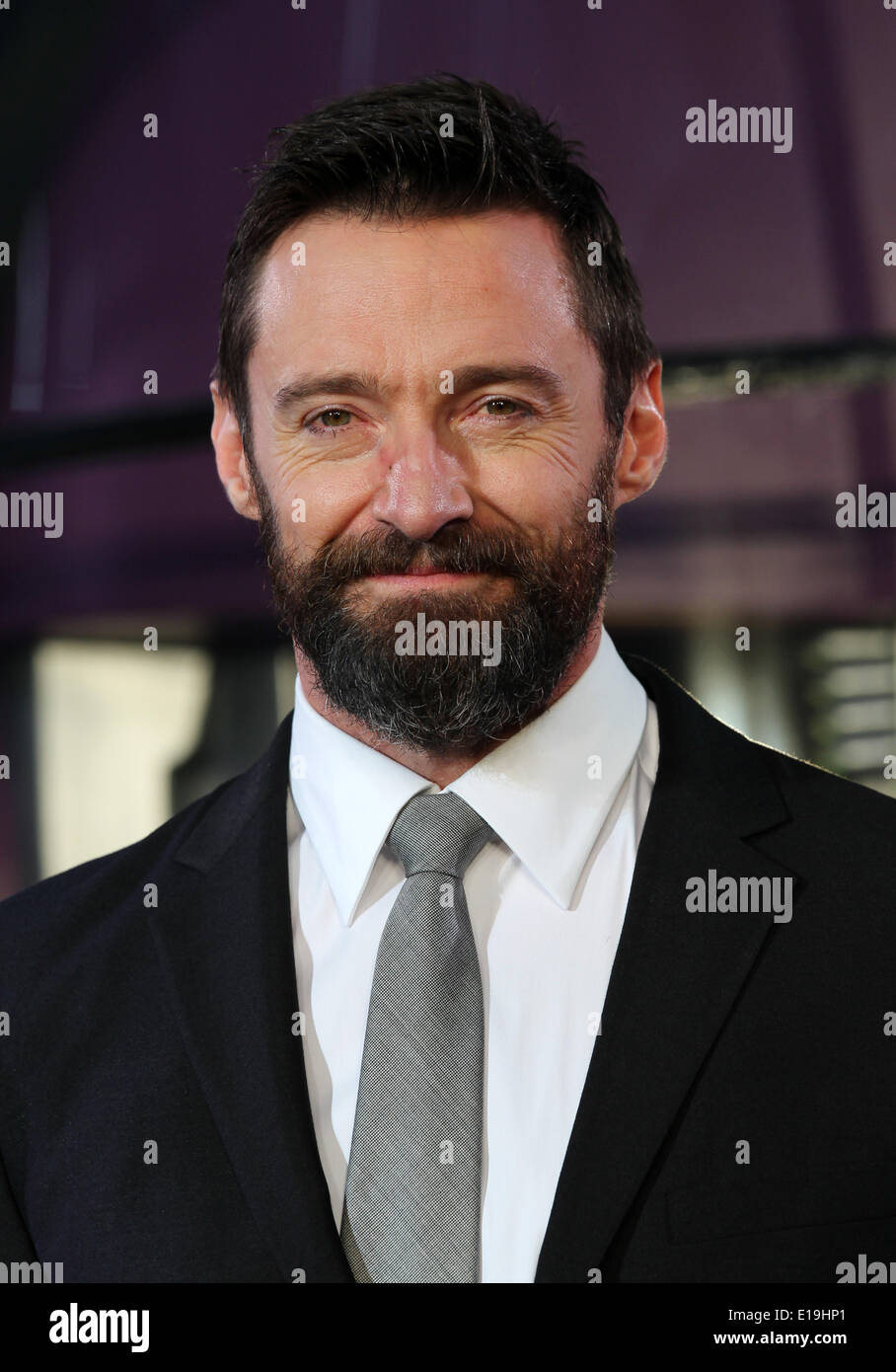 Tokyo, Japan. 27th May, 2014. Actor Hugh Jackman attends Japan Premiere ...