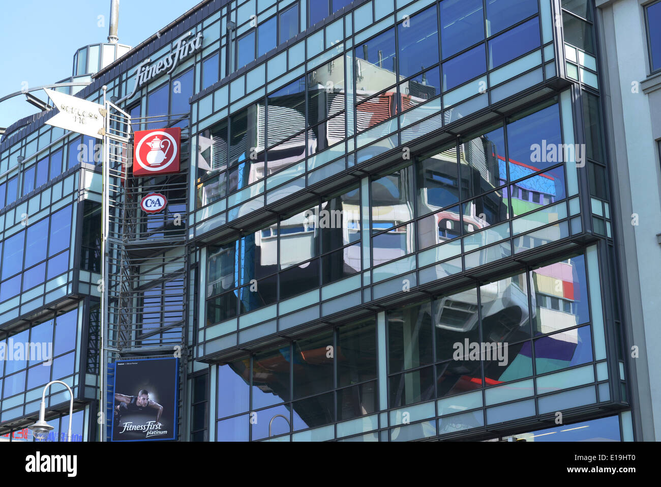 Bierpinsel, Schlossstrasse, Steglitz, Berlin, Deutschland Stock Photo ...