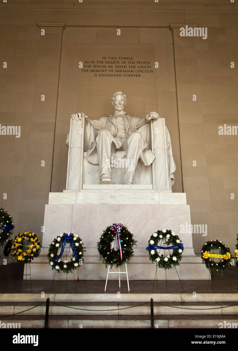 Abraham Lincoln Memorial Stock Photo - Alamy
