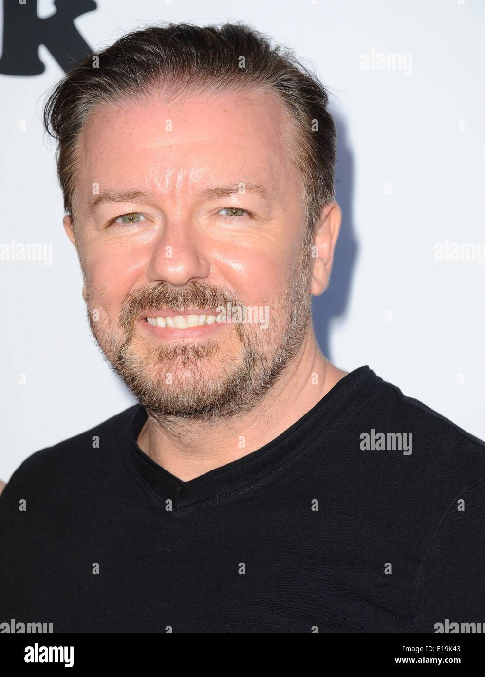 Los Angeles, CA, USA. 27th May, 2014. Ricky Gervais at arrivals for ...
