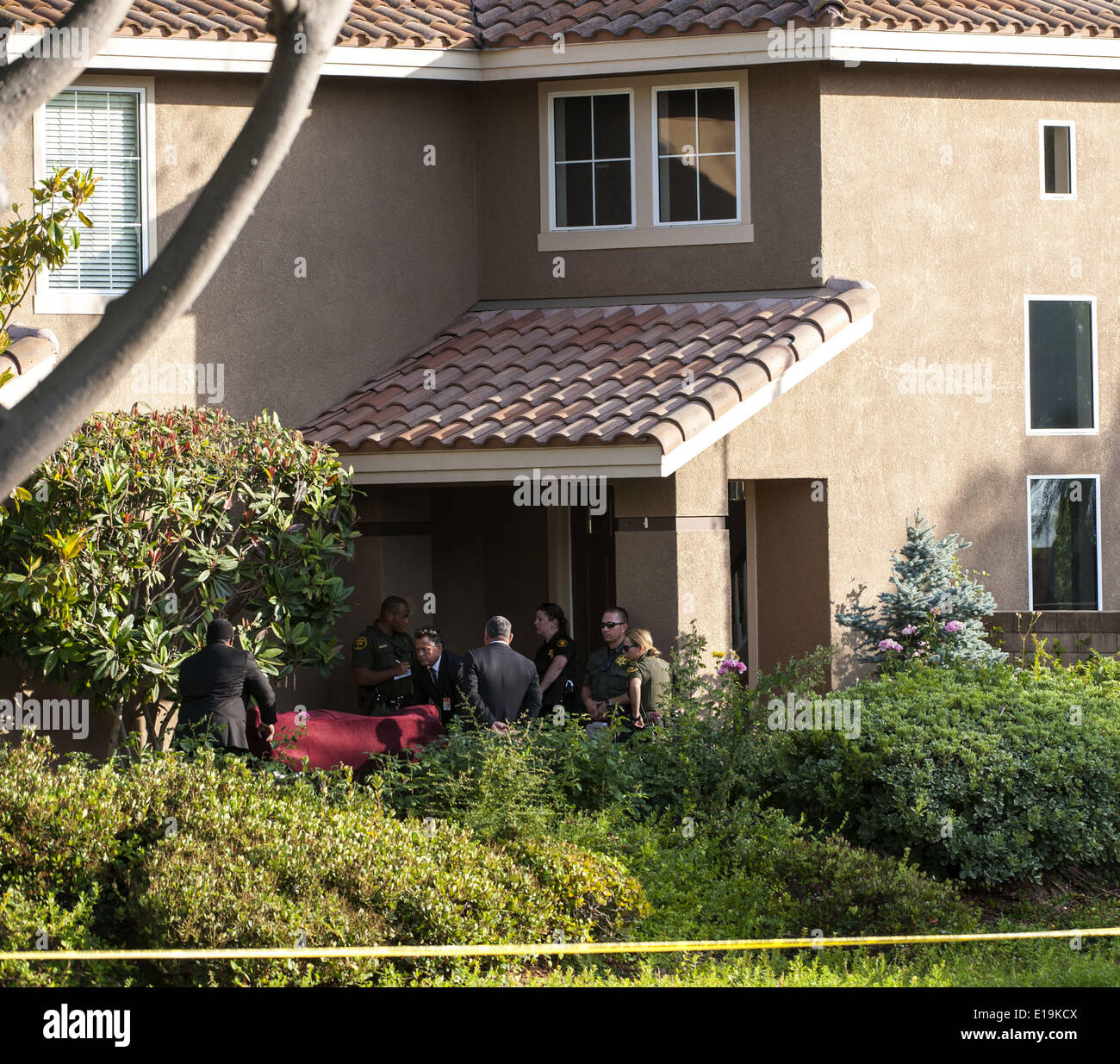 Orange county coroner crime scene hi-res stock photography and images ...