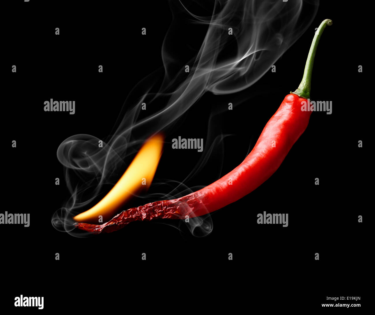 Black and red smoke hi-res stock photography and images - Alamy