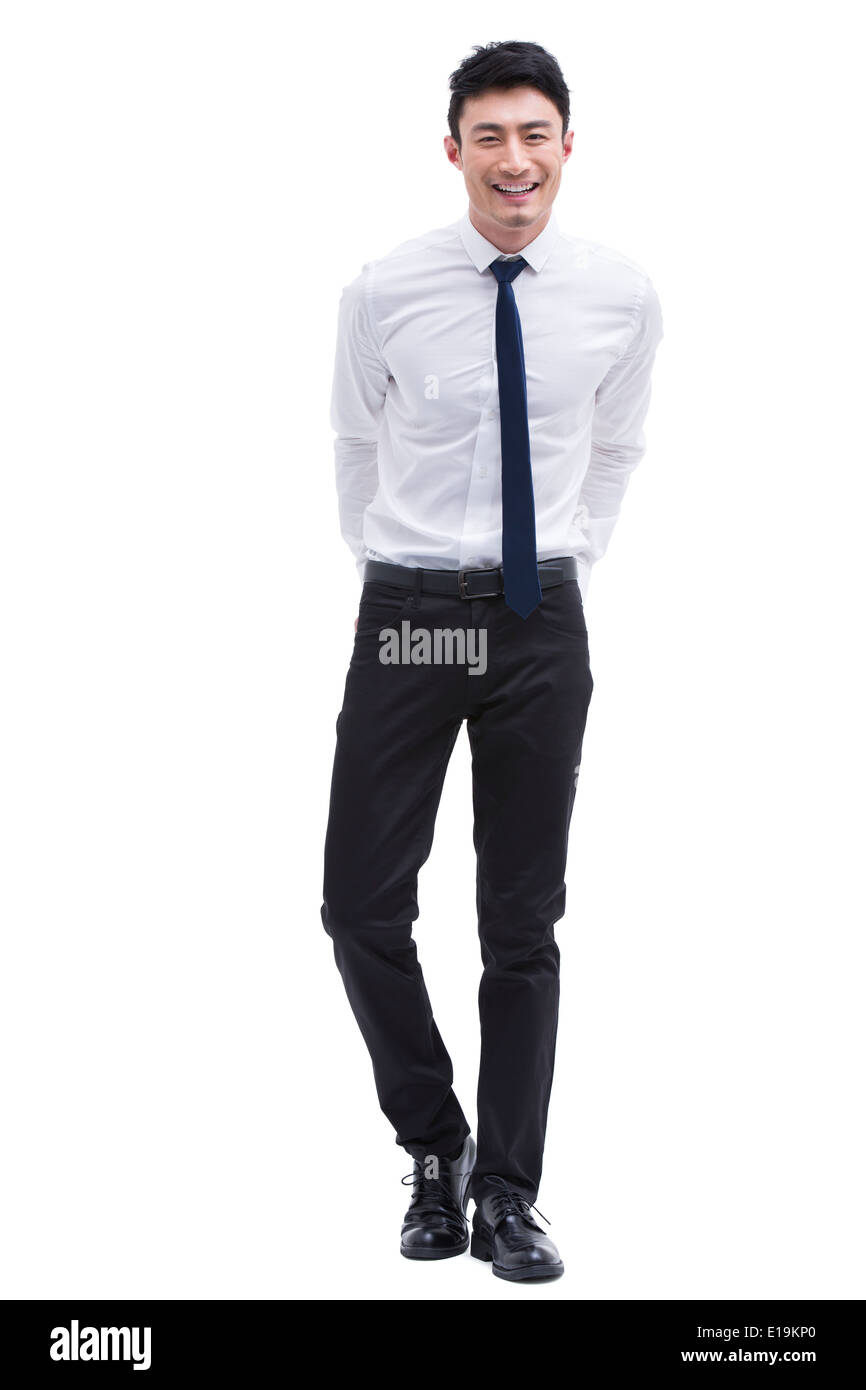Portrait of fashionable businessman Stock Photo - Alamy
