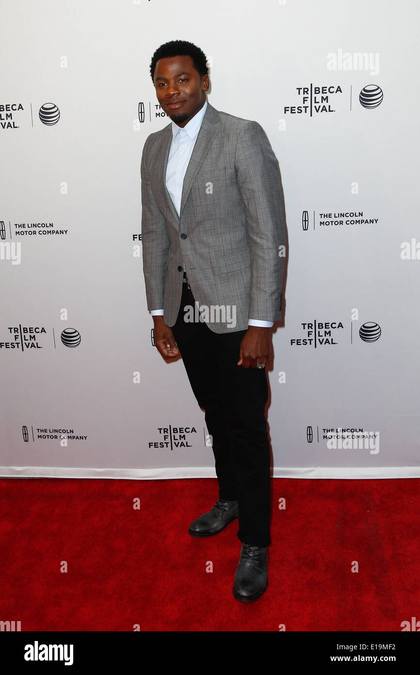 Actor Derek Luke attends the "Alex of Venice" premiere at the SVA ...