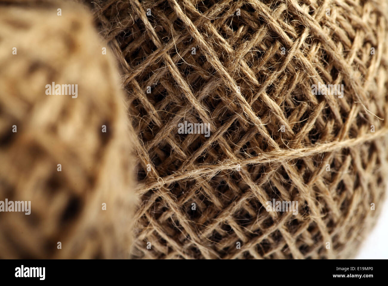 Horizontal color shot of a rope ball Stock Photo - Alamy