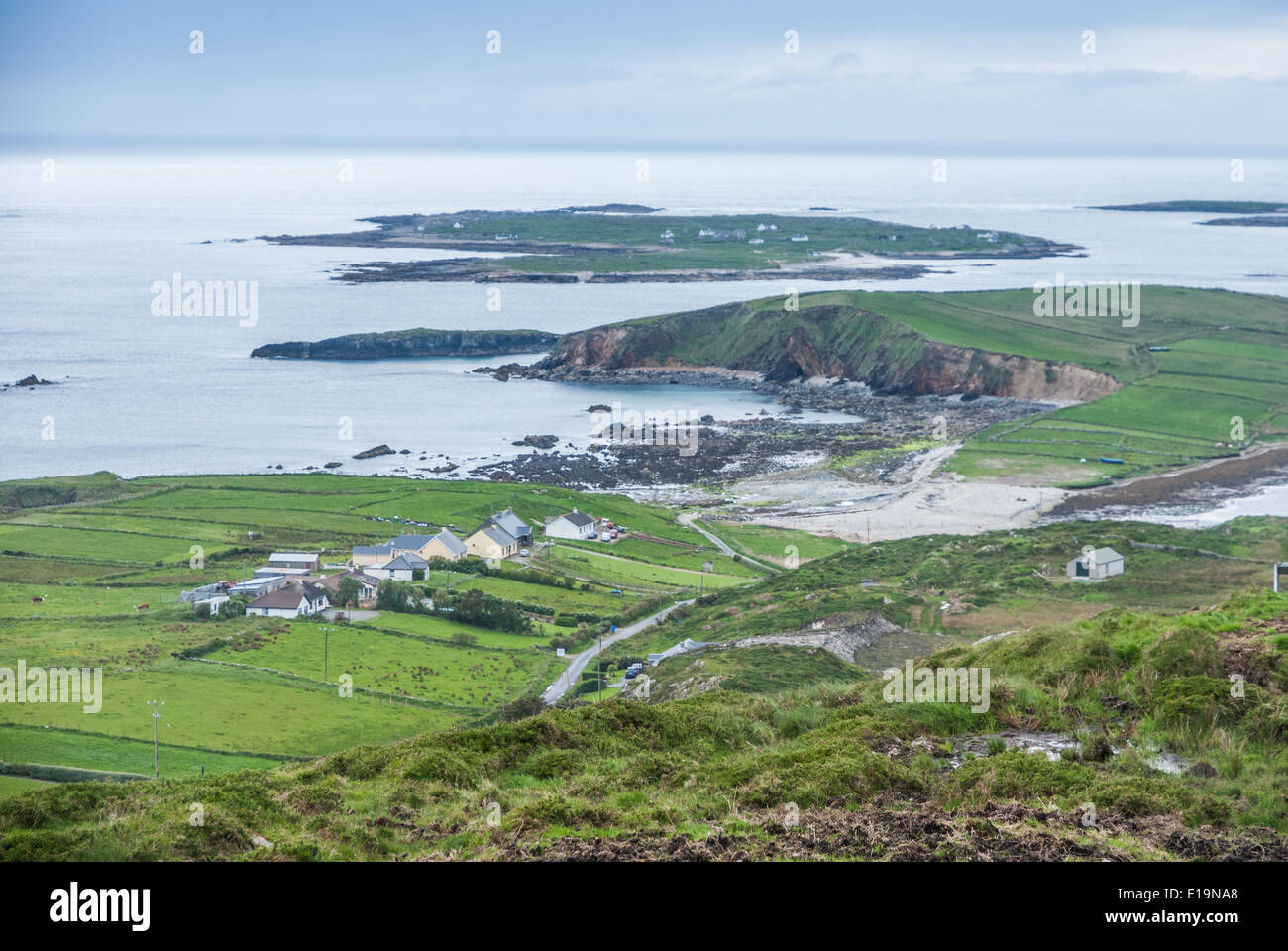 Views from Sky Road Stock Photo - Alamy