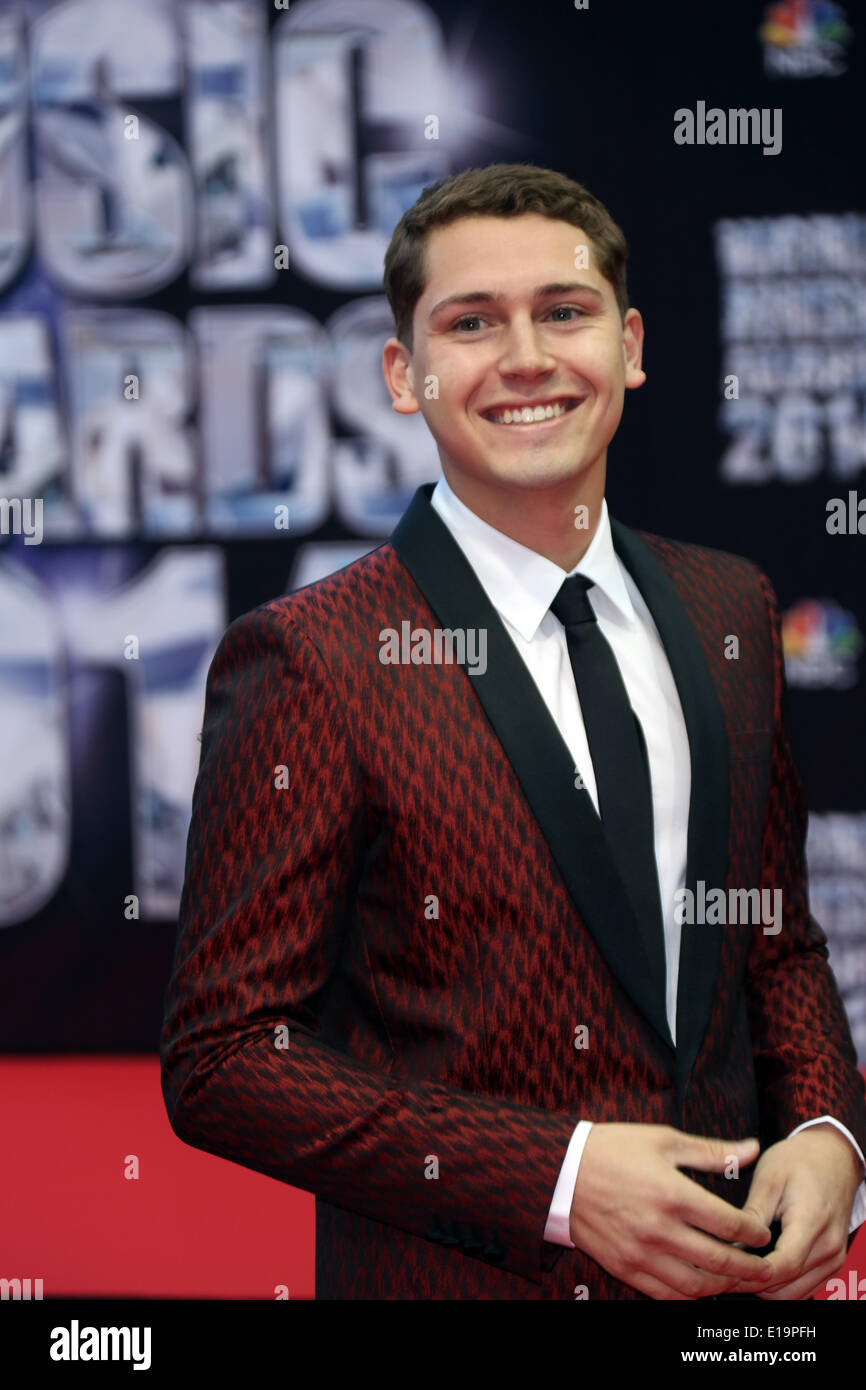 Monte Carlo, Monaco. 27th May, 2014. US singer songwriter Chris Cab ...