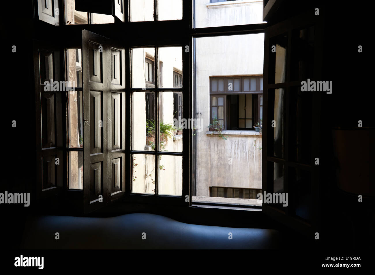 Old windows house inside hi-res stock photography and images - Alamy