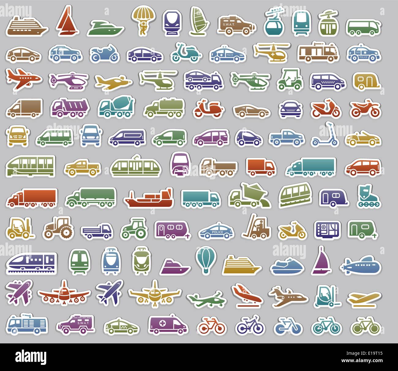 Car 104 Stock Vector Images - Alamy