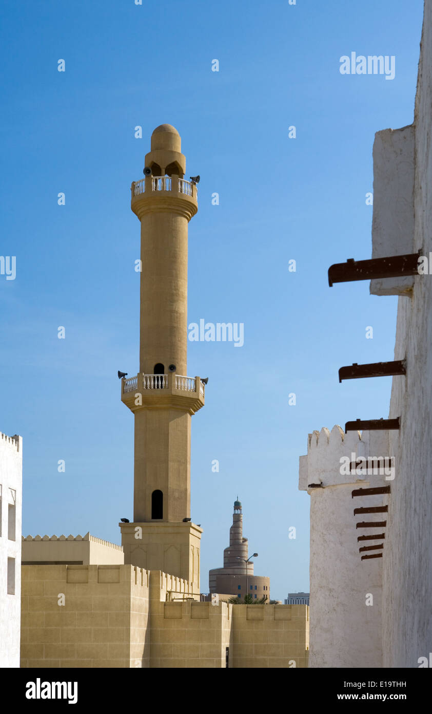 Qatar doha traditional architecture old hi-res stock photography and ...