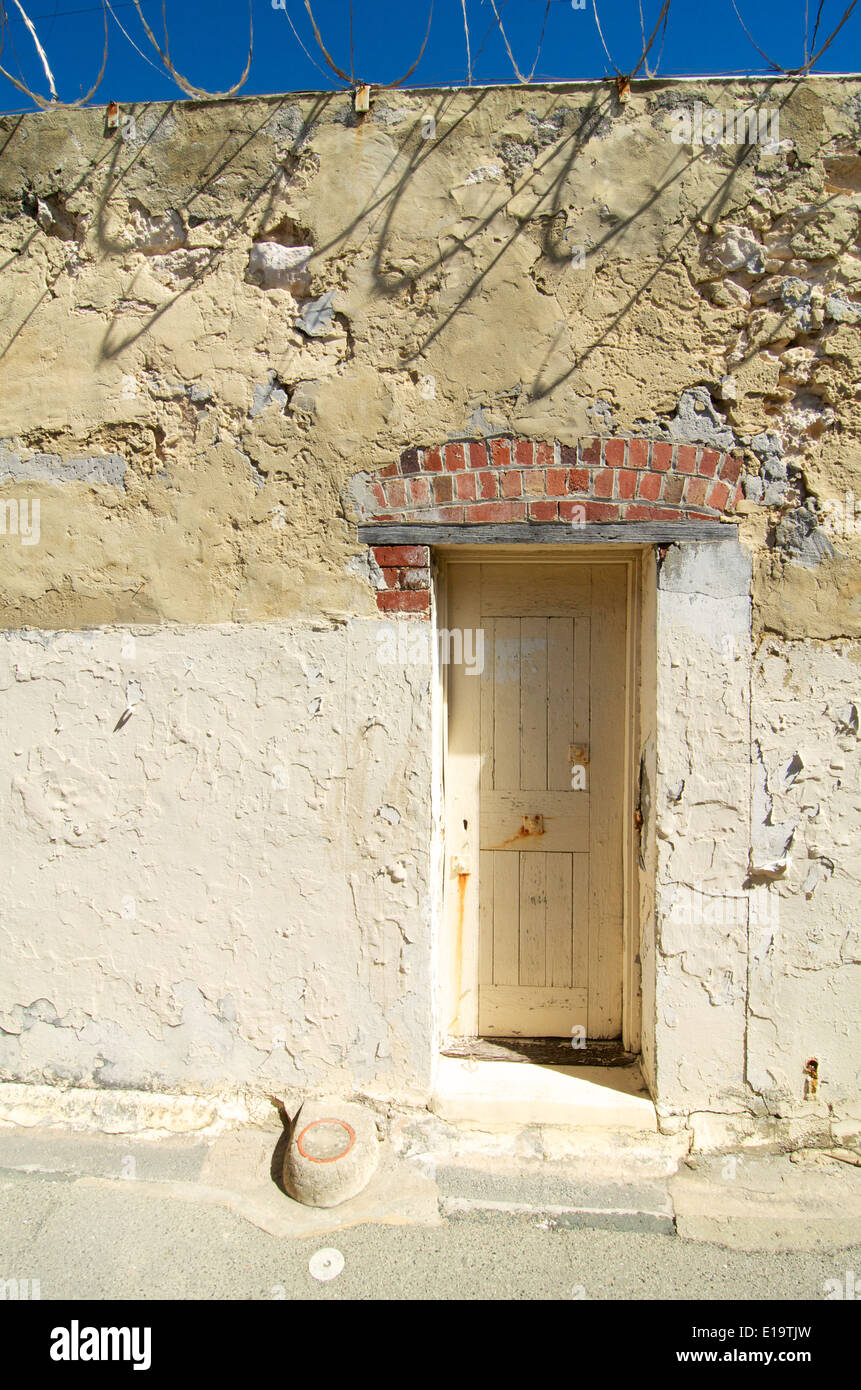 Exercise yard door Fremantle Prison, Western Australia Stock Photo - Alamy