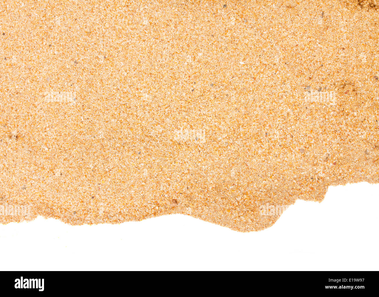 border of sand Stock Photo - Alamy