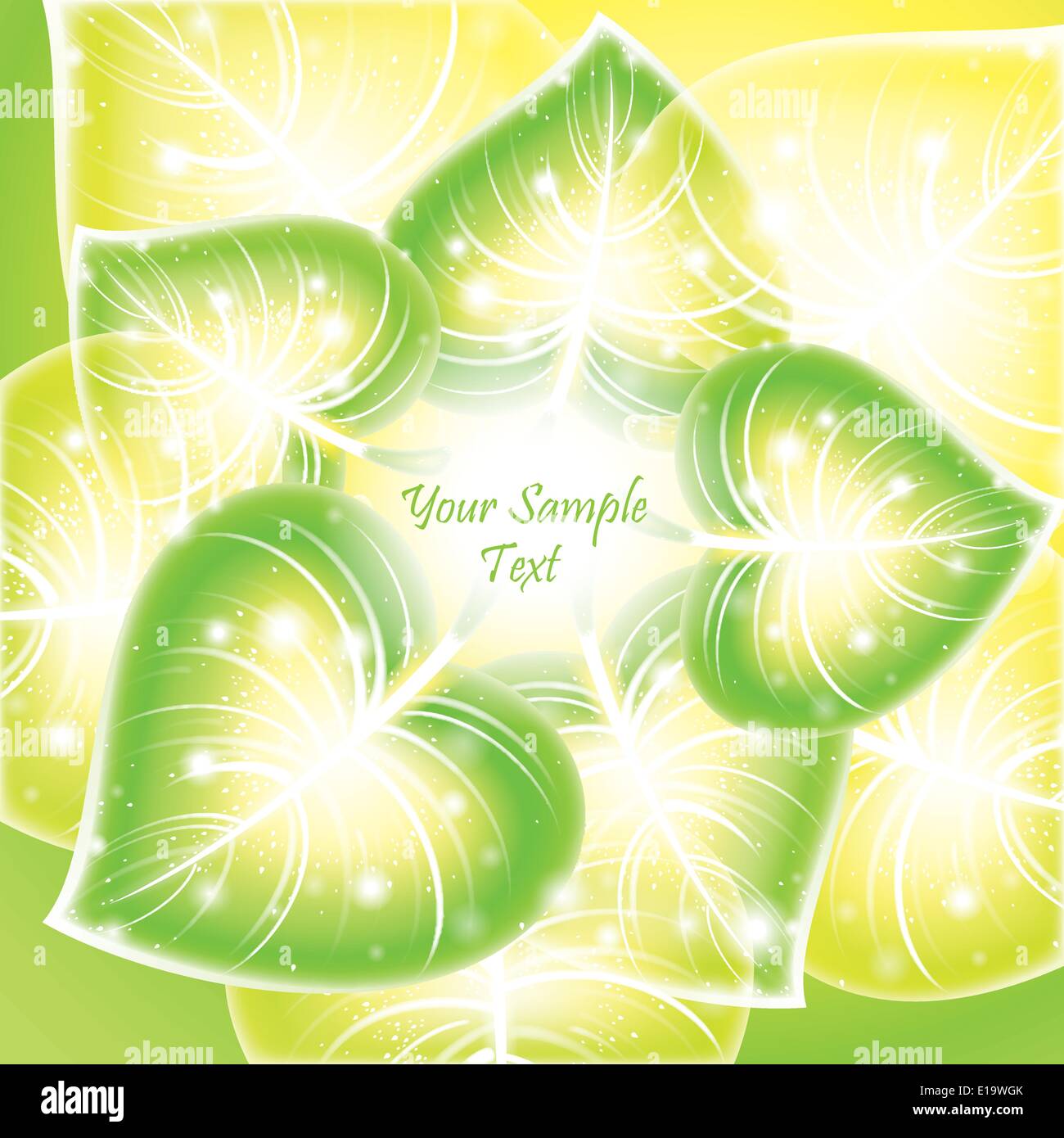 Background leaf - design element Stock Vector Image & Art - Alamy