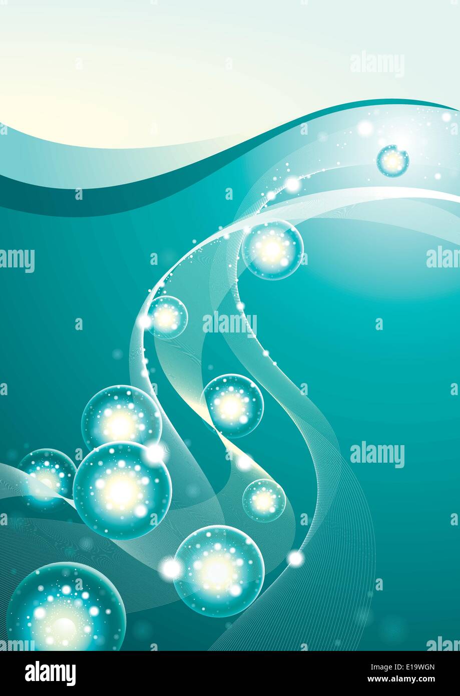 Background Light under Water vector design Stock Vector Image & Art - Alamy