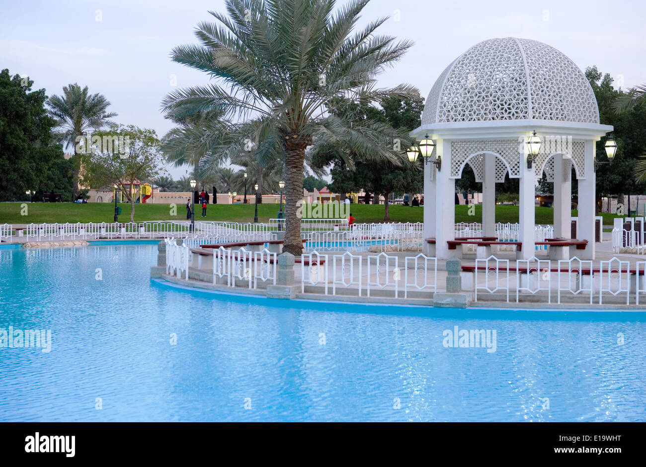 Qatar, Doha, the Al Bida park Stock Photo - Alamy