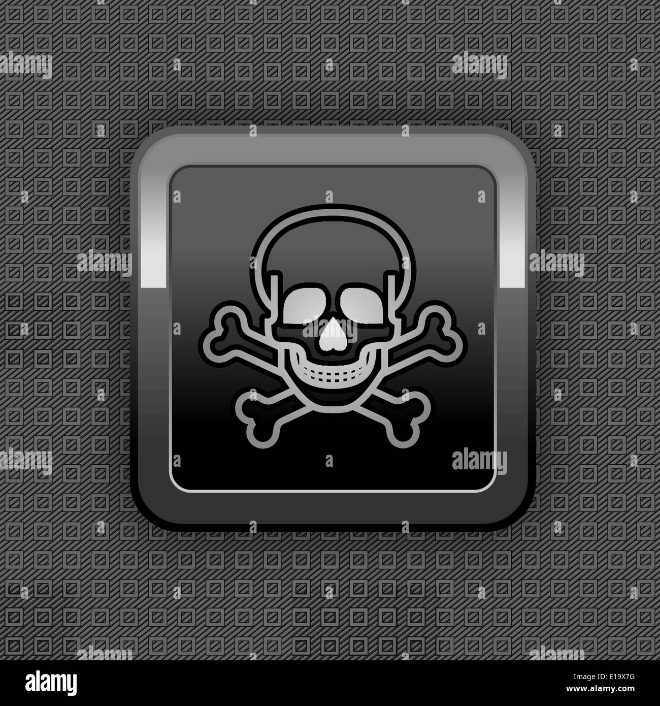 Chrome web button. Plastic texture. 10eps Stock Vector Image & Art - Alamy