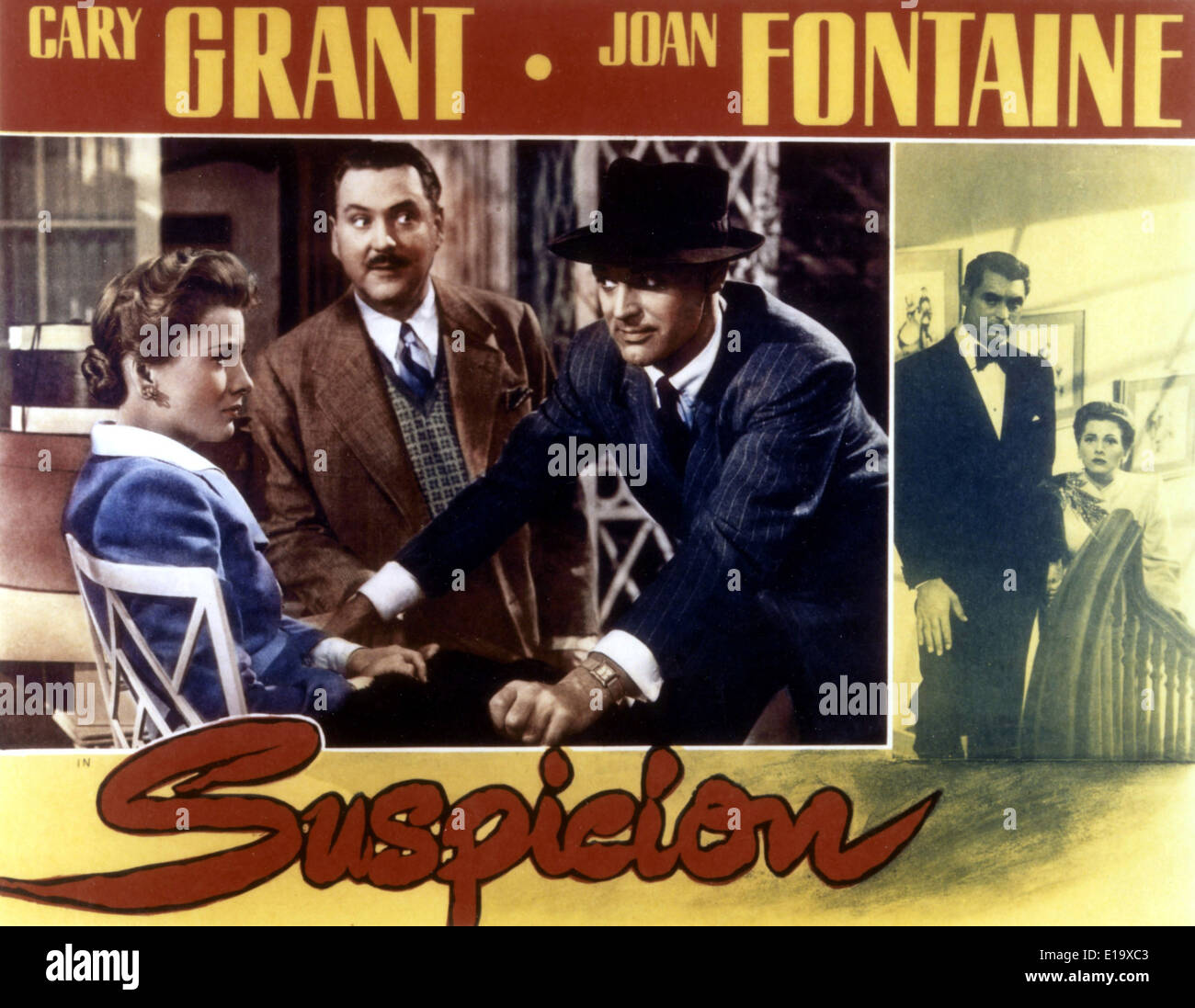 Suspicion - Movie Poster - Director : Alfred Hitchcock - 1941 - RKO ...