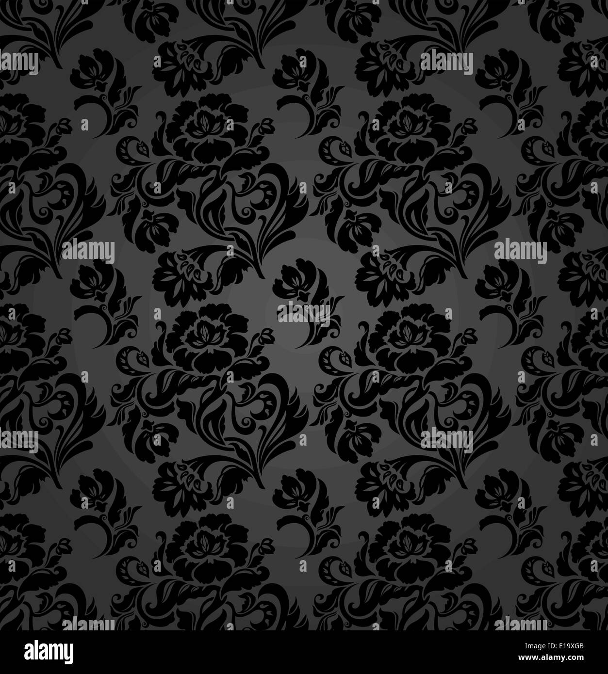 Seamless pattern, curtains floral, vector Stock Vector Image & Art - Alamy
