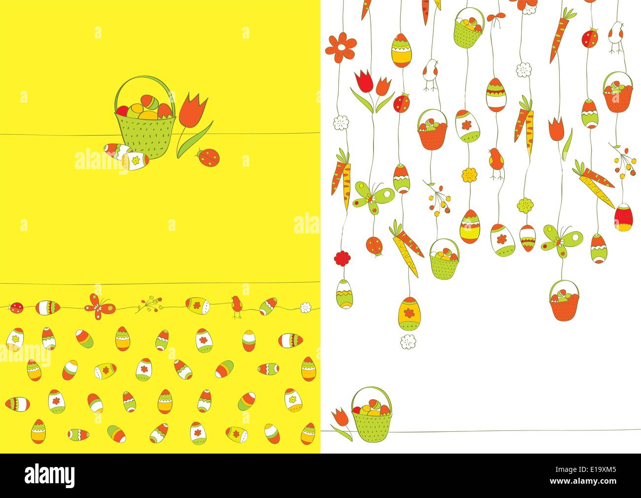 Easter background. Use this to design an Easter card Stock Vector Image ...
