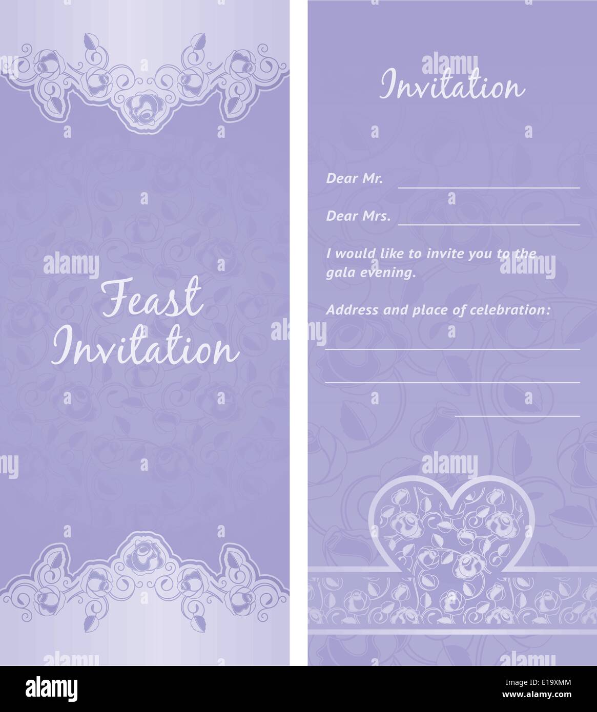 Feast-invitation, background, desige element Stock Vector Image & Art ...