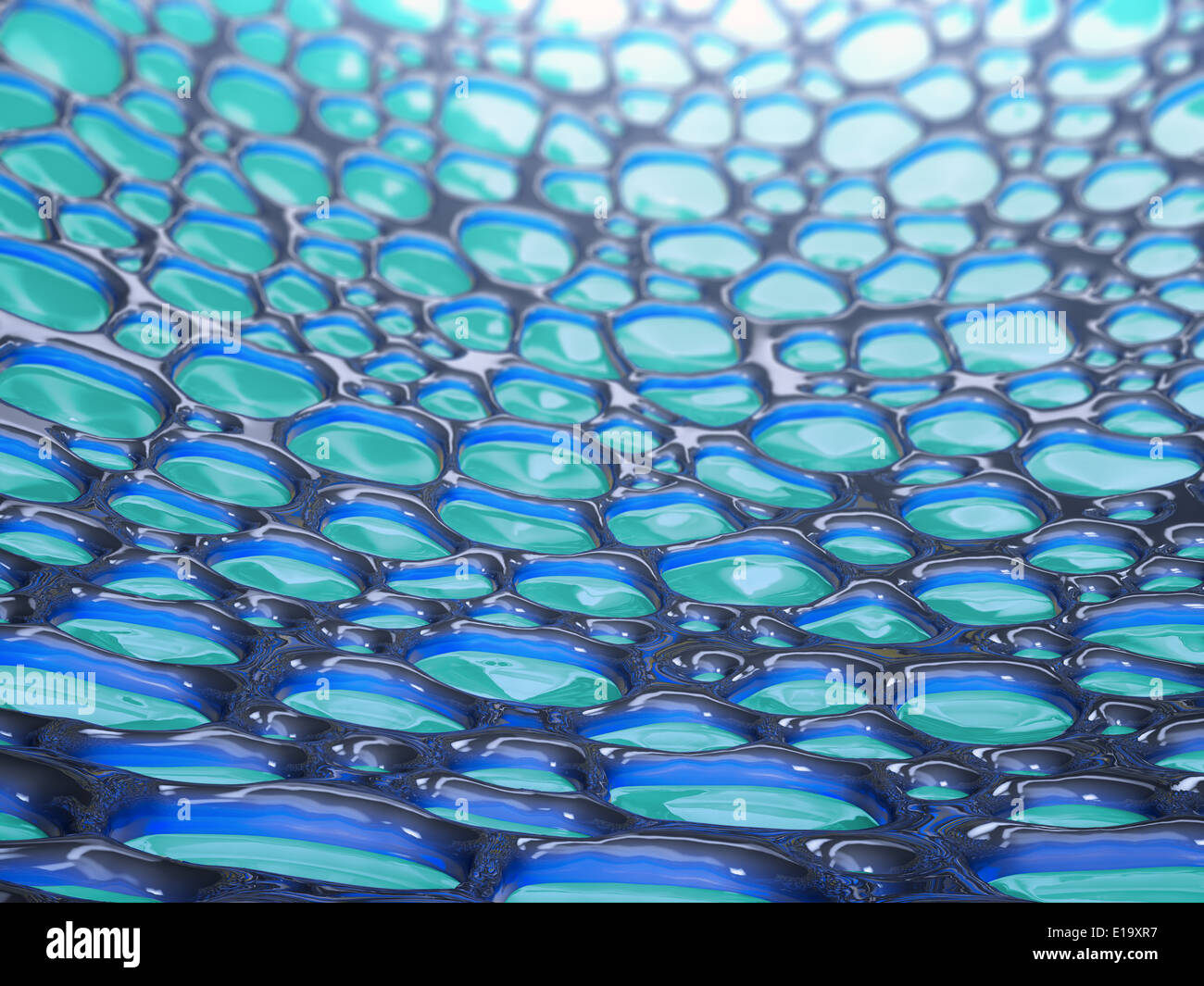 An abstract, organic 3d structure Stock Photo - Alamy