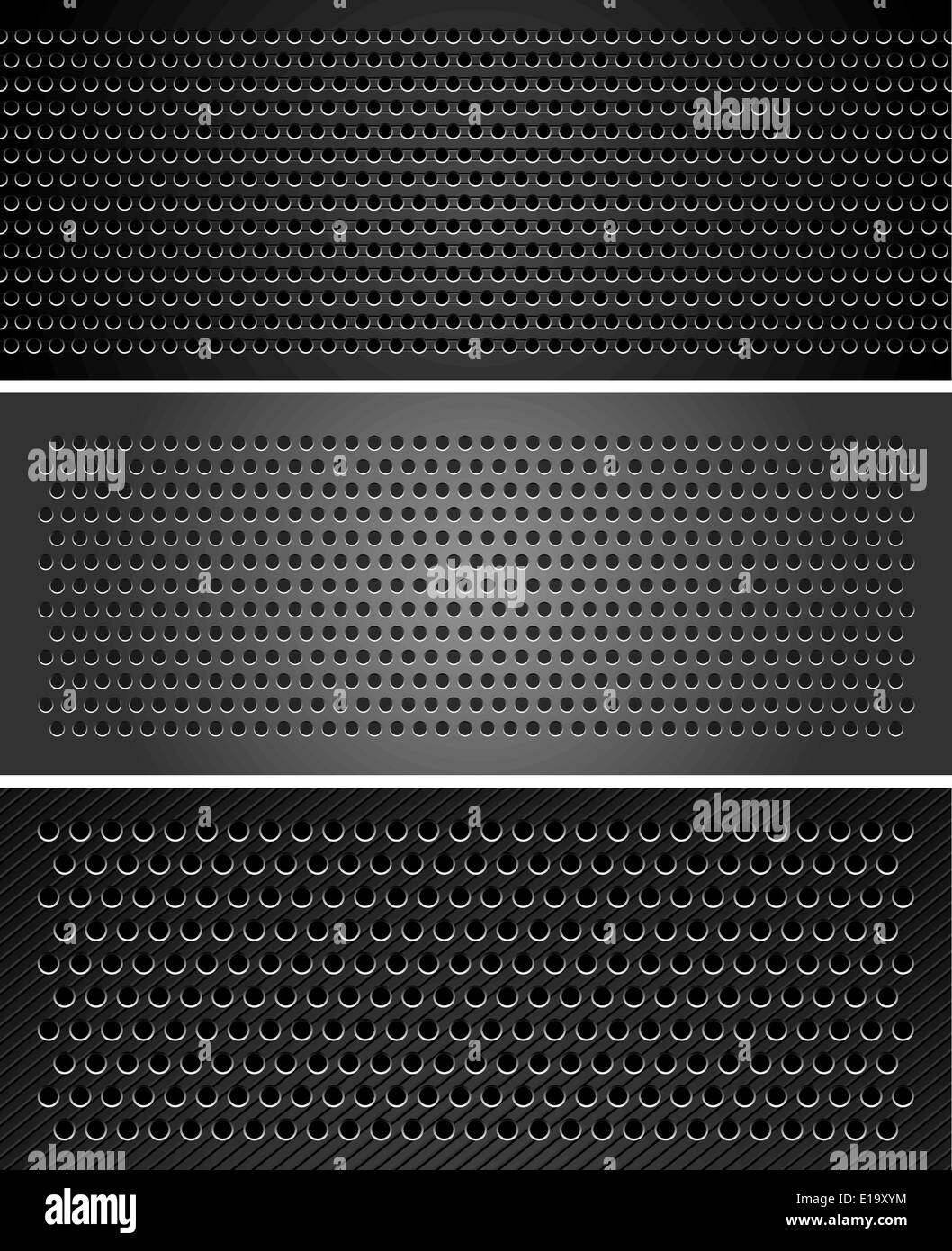Perforated texture black dot Black and White Stock Photos & Images - Alamy
