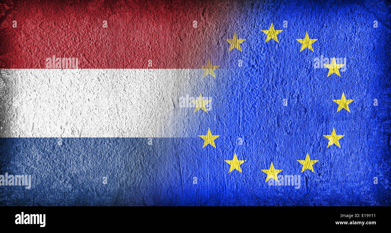 Netherlands cracked flag hi-res stock photography and images - Alamy