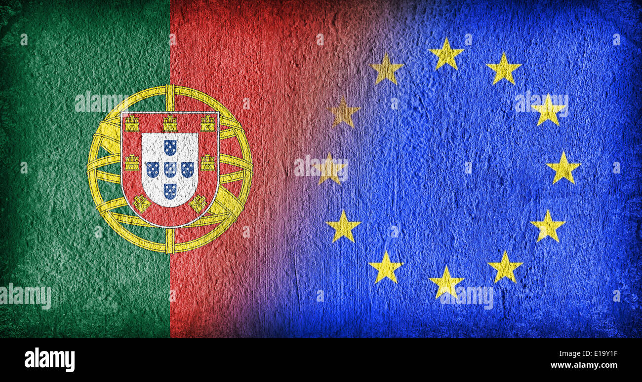 National flag portugal painted hi-res stock photography and images - Alamy